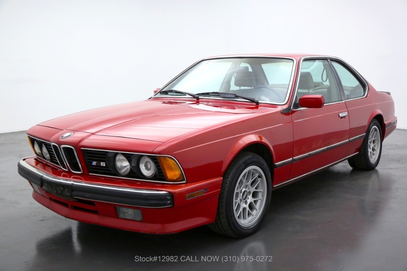 1988 BMW M6 is listed Sold on ClassicDigest in Los Angeles by Beverly ...