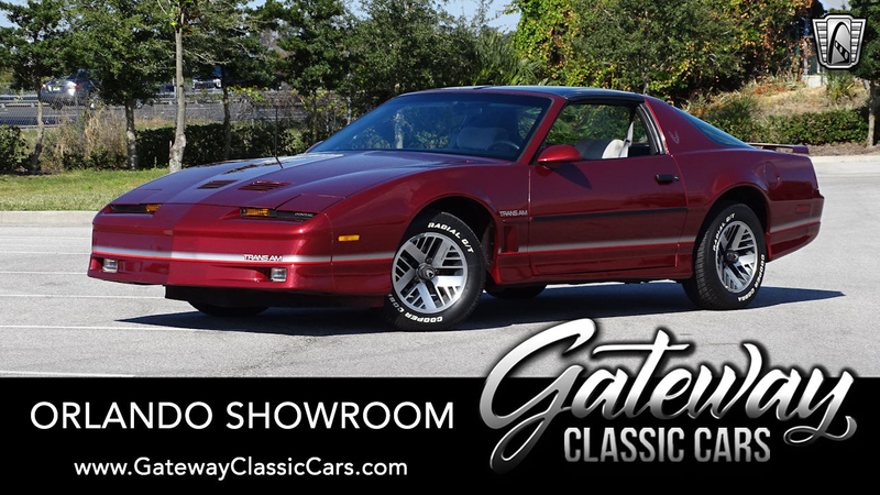 1986 Pontiac Trans Am is listed Sold on ClassicDigest in Lake Mary by ...