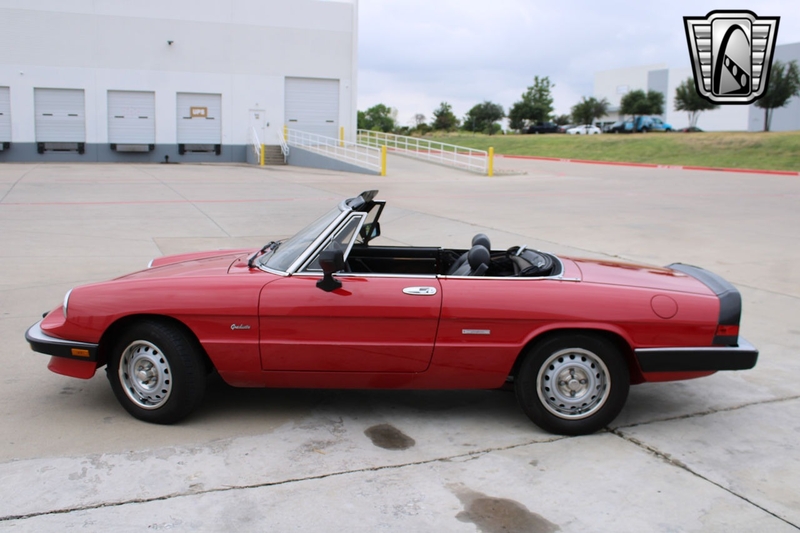 1986 Alfa Romeo Spider is listed Sold on ClassicDigest in DFW Airport ...